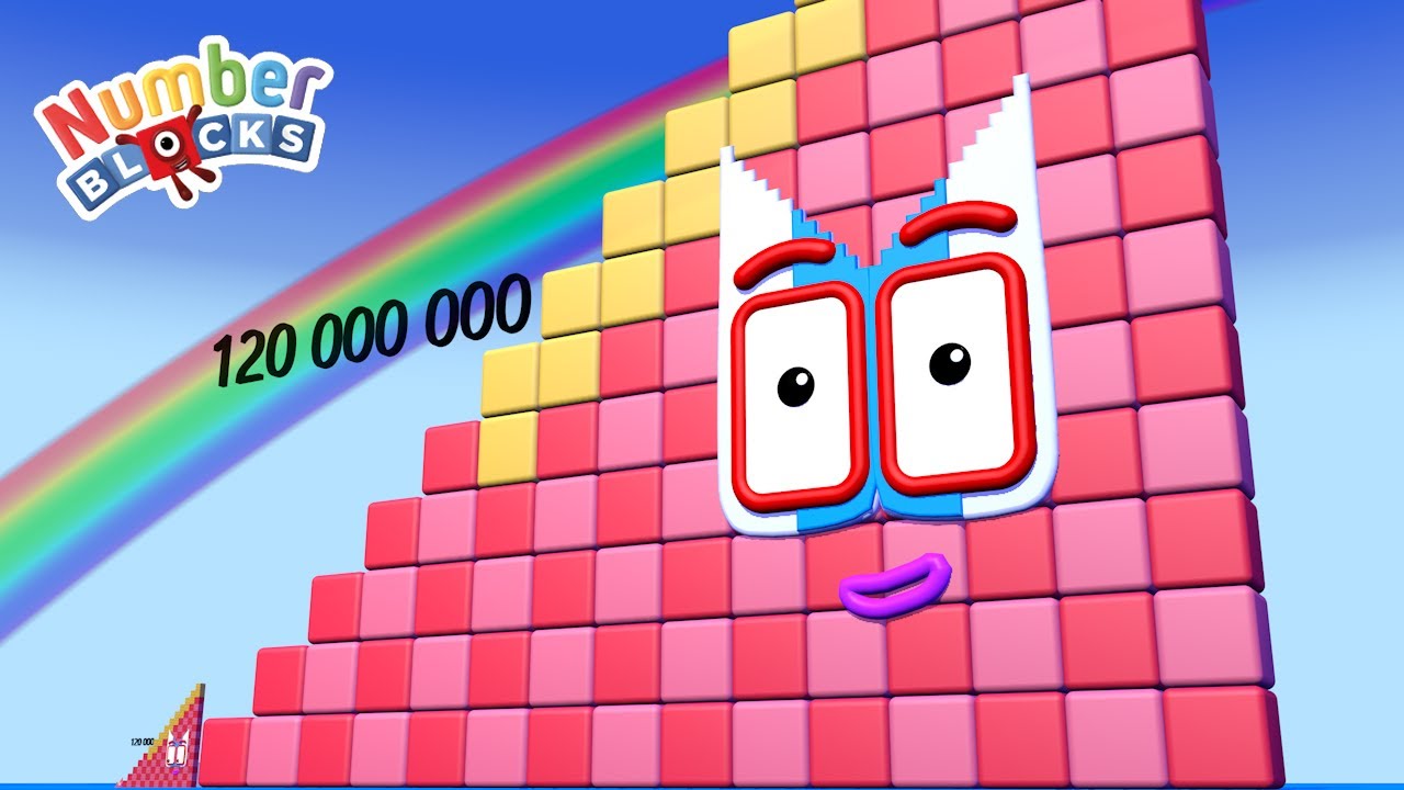 Numberblocks Step Squad 120 Vs 120 000 000 Count To 120 000 000 Song