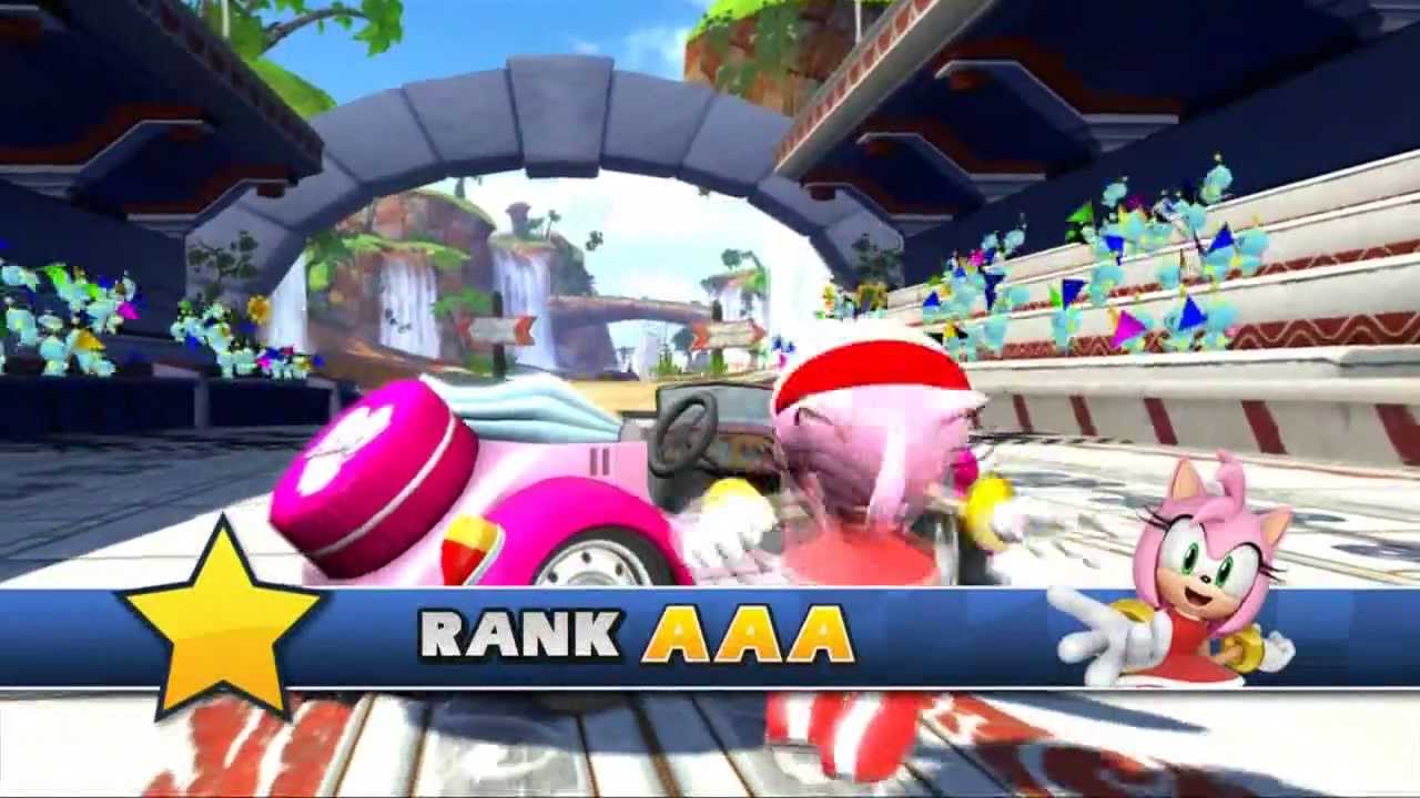 Sonic And Sega All Stars Racing Sonic Delighttoo