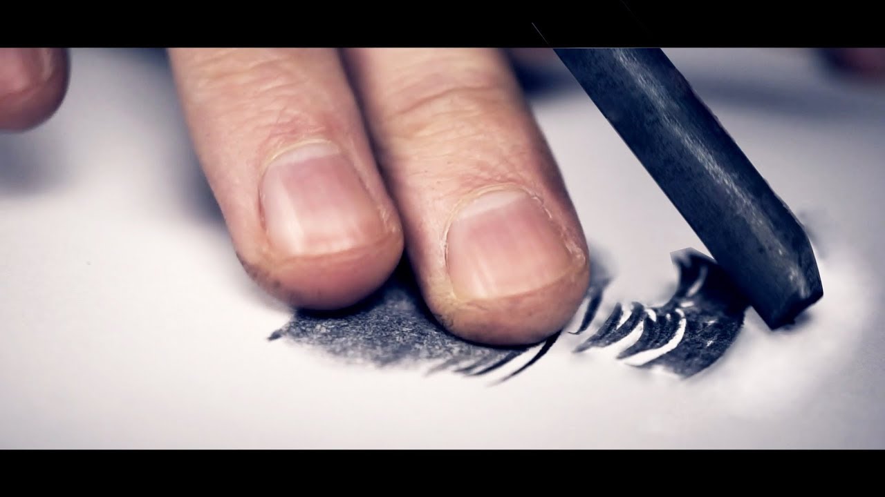 Asmr Charcoal Drawing Youtube