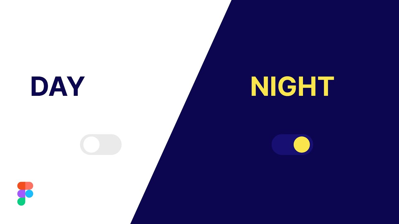 Day Night Toggle Button In Two Minute Using Figma Youtube
