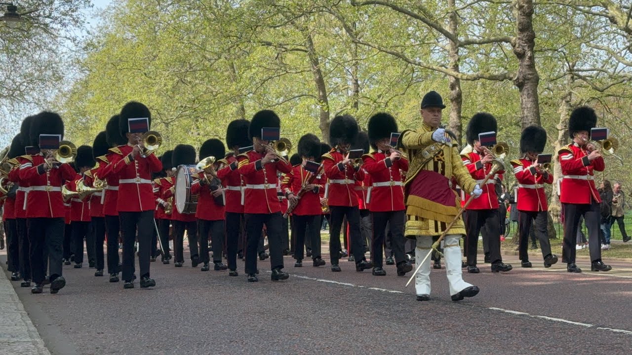 Band Of The Scots Guards Scots Guards Black Sunday Parade Youtube