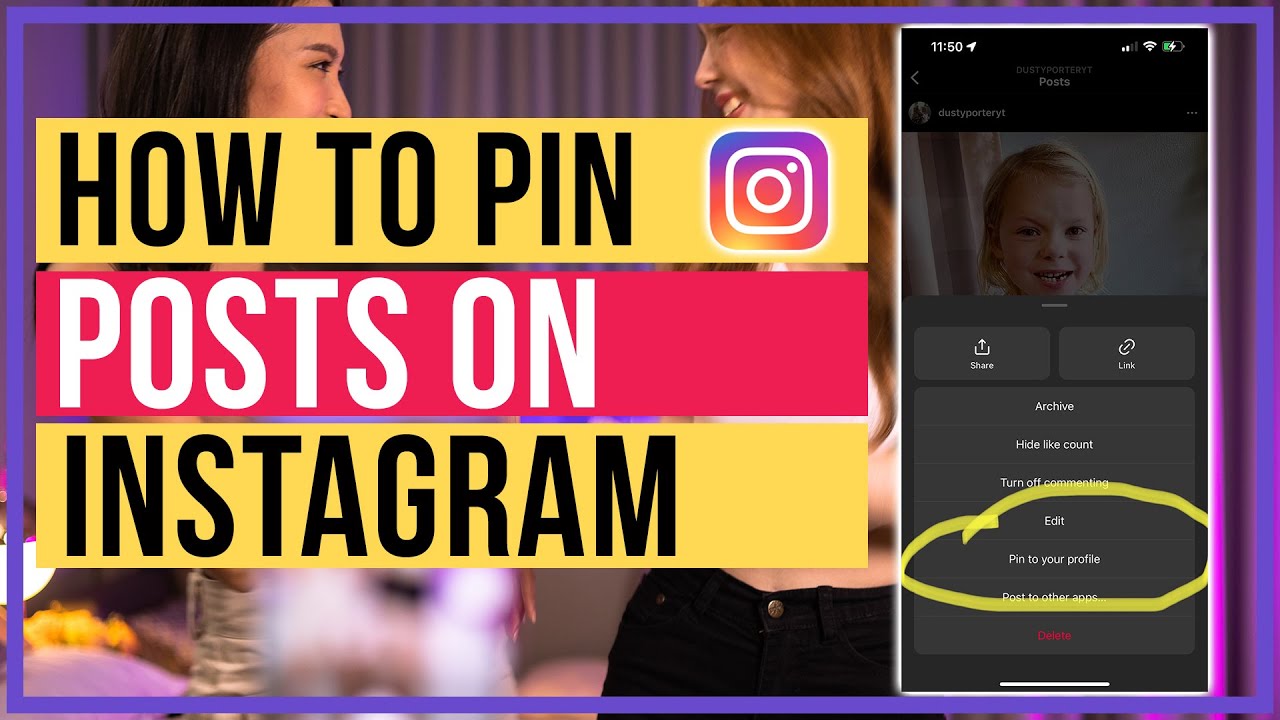 How To Pin Posts On Instagram Quick And Easy Youtube