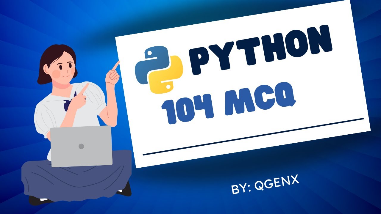 Python Programming Mcqs Test Your Python Knowledge Youtube