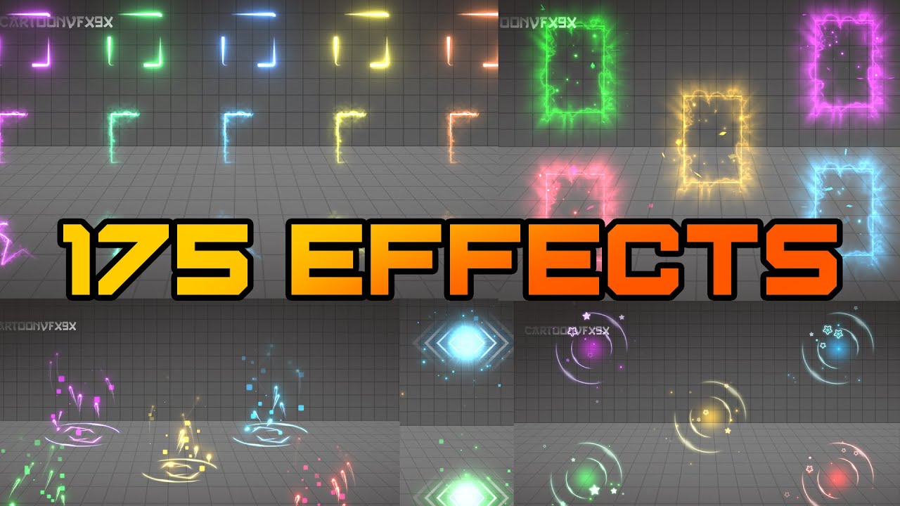 Artstation Unity Ui Vfx Package Visual Effects Game Assets 54 Off