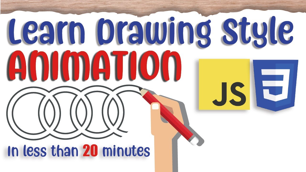 Create Drawing Style Animation For Any Svg Logo With Javascript And Css