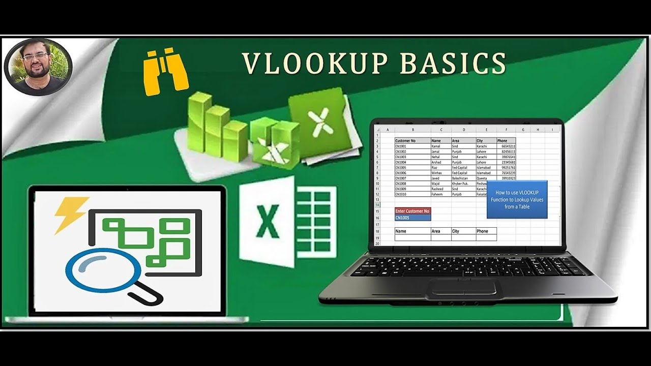 Vlookup Basics Youtube