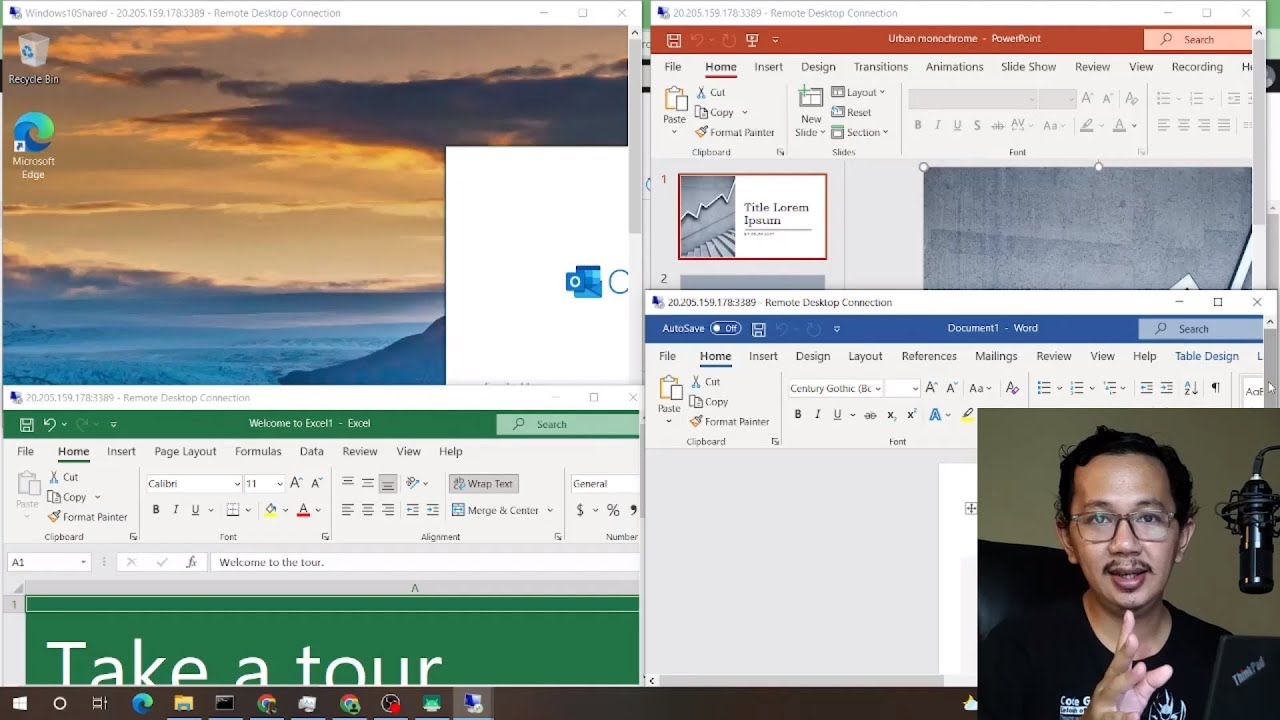 Setup Windows 10 Multisession Di Azure Vm Tutorial Azure Bahasa