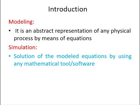 Process Modelling And Simulation Youtube