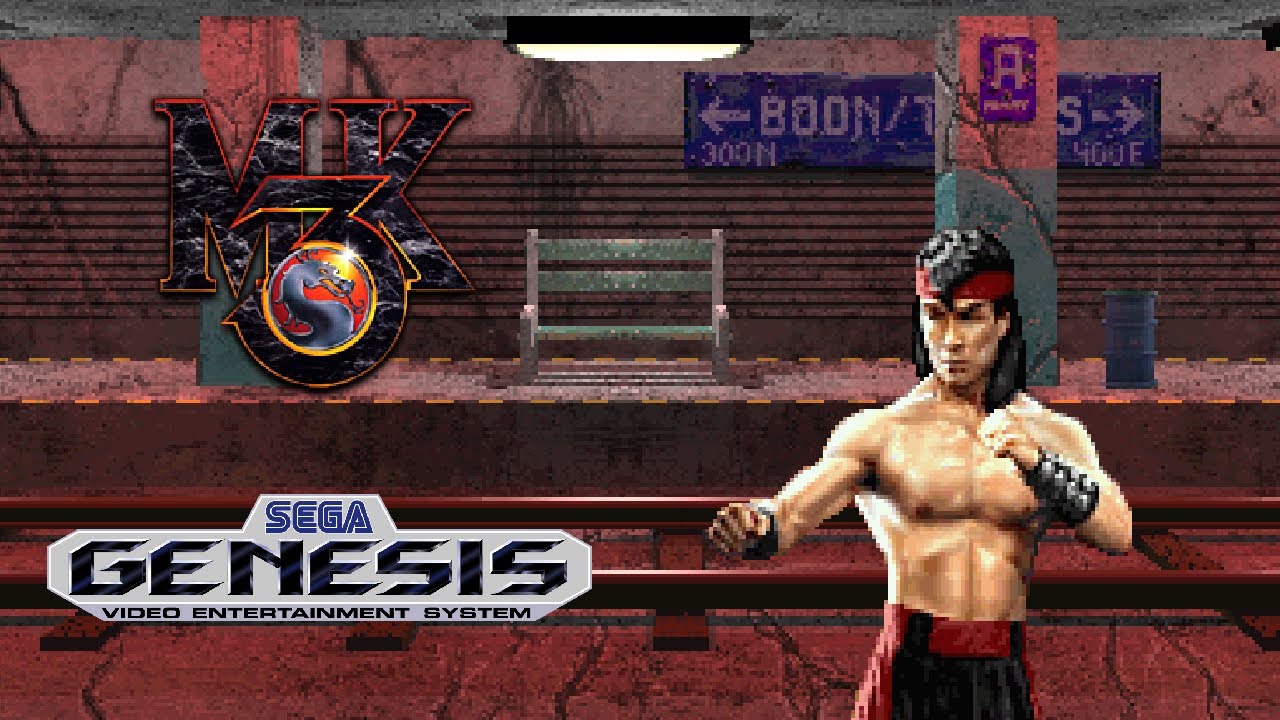 Mortal Kombat 3 Sega Genesis Liu Kang Playthrough Hd