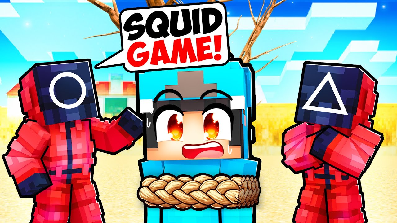 Playing Squid Game In Minecraft Youtube