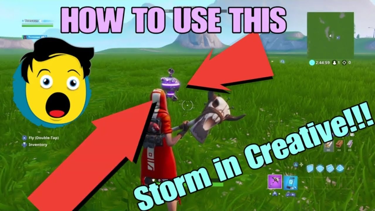 How To Use New Storm Controller In Fortnite Creative Youtube