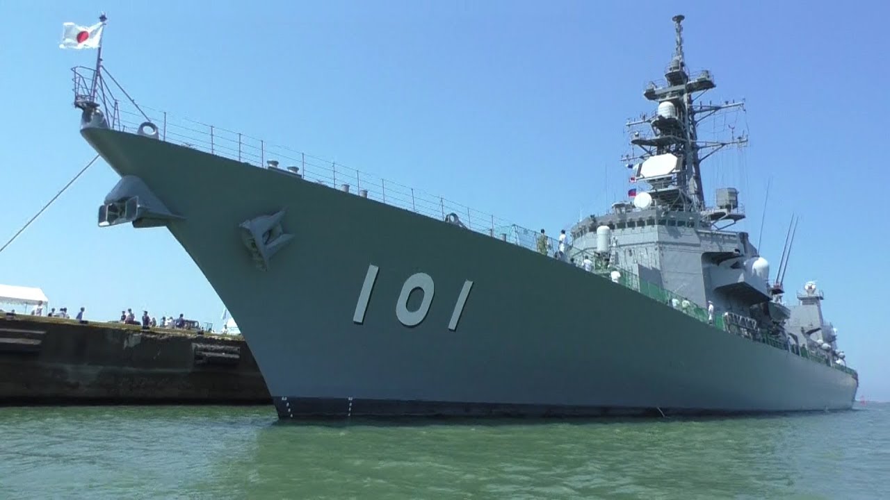 護衛艦 むらさめ 一般公開 小松島港まつり 2018 Dd101 Youtube