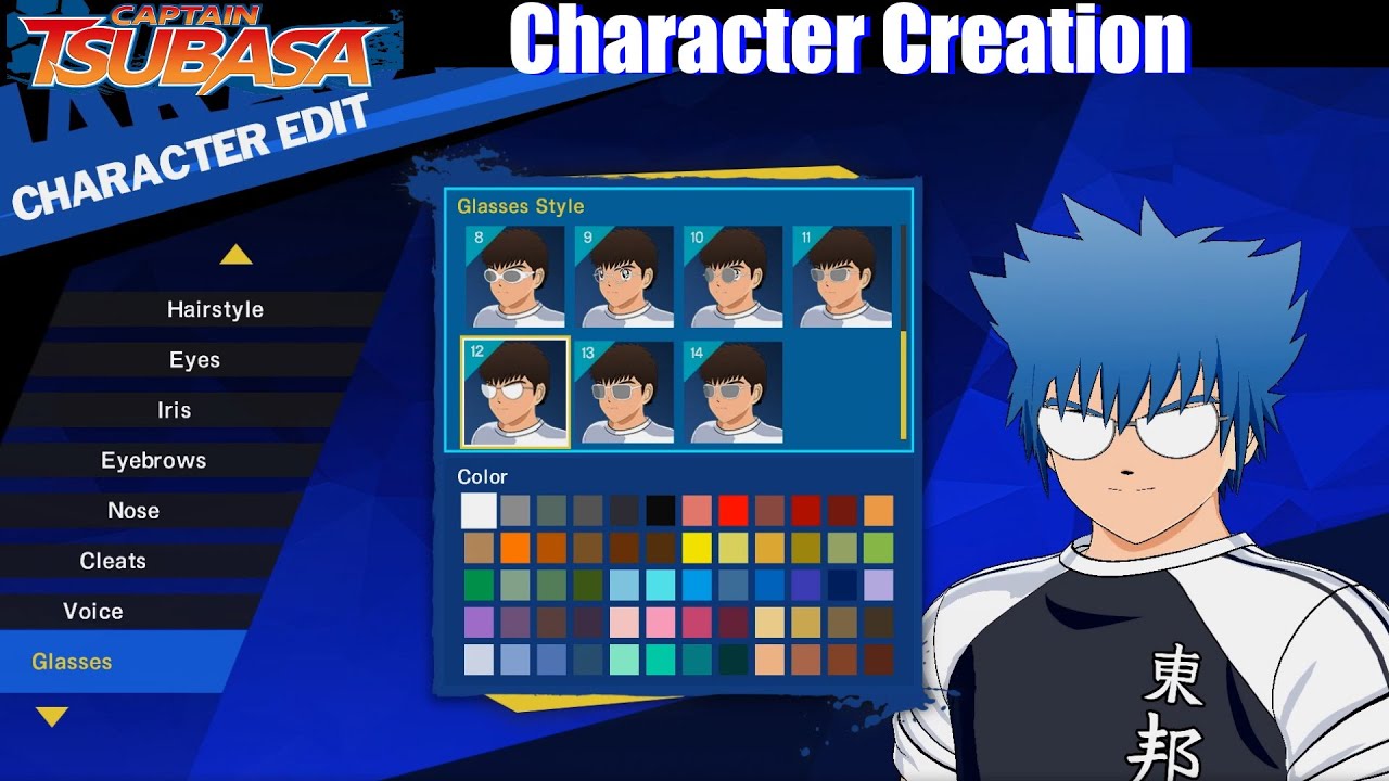 Captain Tsubasa Rise Of New Champions Full Character Creation All