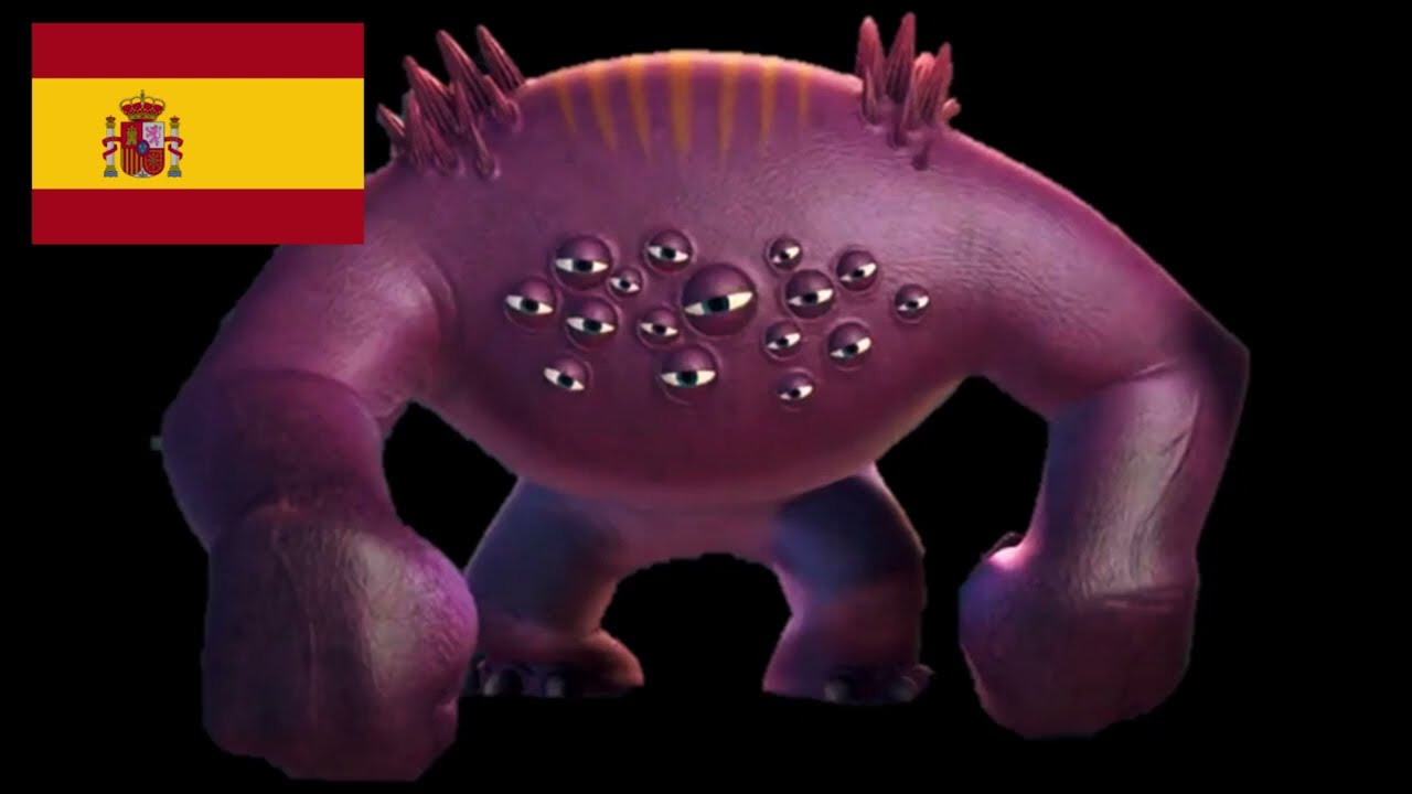 Monsters Inc Scream Arena Pauley Voice Clips Spanish Youtube