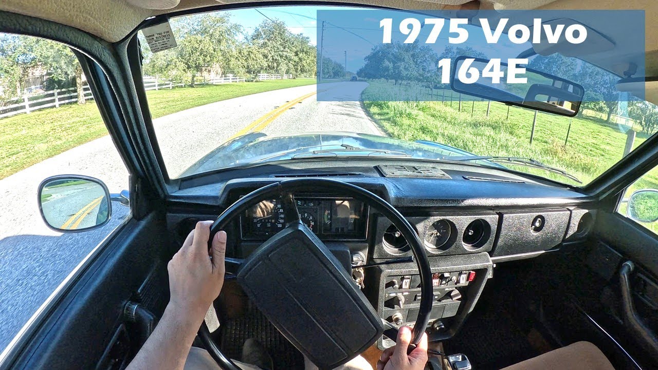 Pov Drive Hd 4k 1975 Volvo 164e Youtube