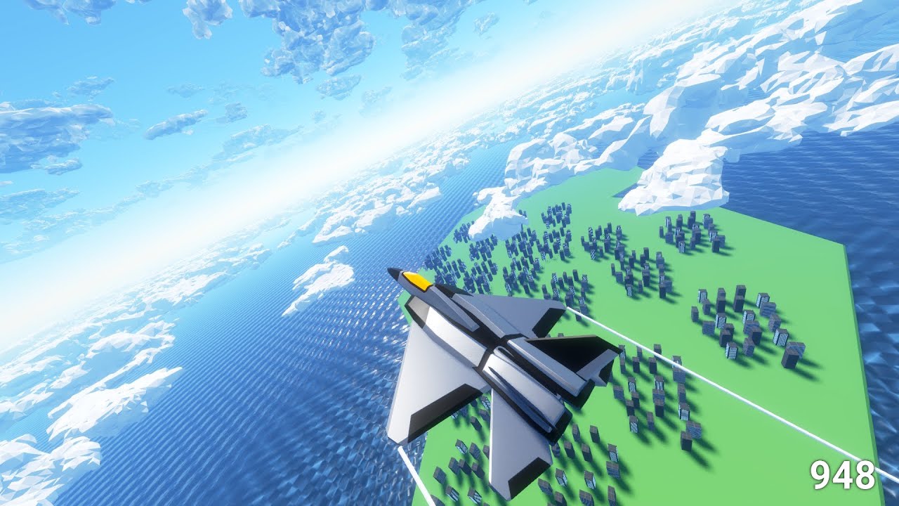 C Game Engine Vulkan Airplane Demo Youtube