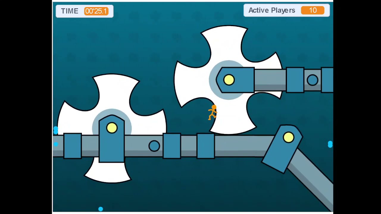 Griffpatch S Massive Multiplayer Platformer Speedrun 1 05 2 Former Wr