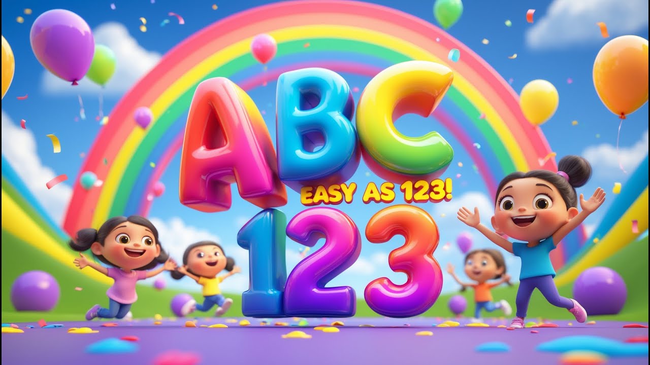 Abc Easy As 123 Sing Along And Learn The Alphabet And Numbers In