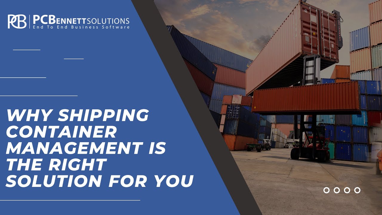 Mastering Shipping Container Management A Comprehensive Acumatica Erp