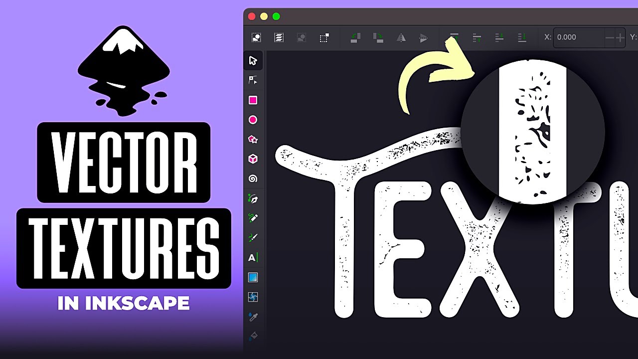 An Easier Way To Apply Vector Textures In Inkscape Youtube
