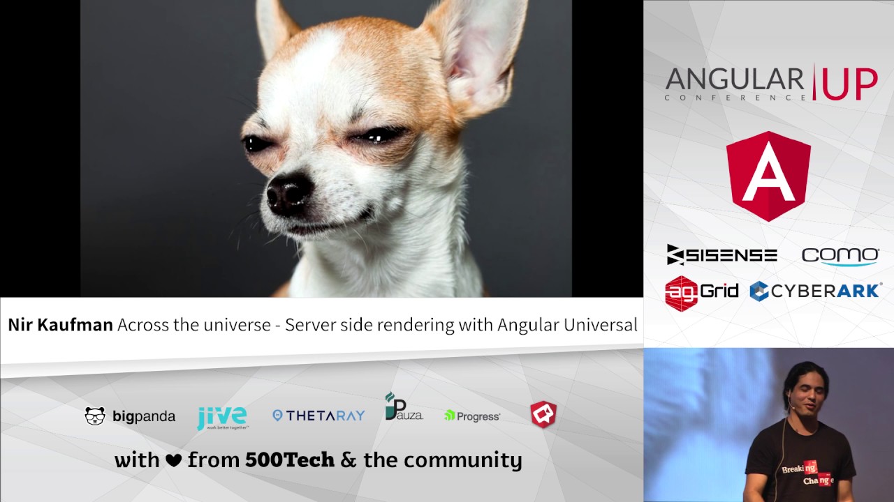 Nir Kaufman Server Side Rendering With Angular Universal Youtube