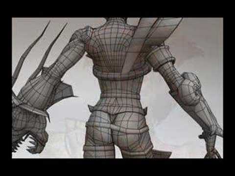 3d Character Modeling Demo Youtube