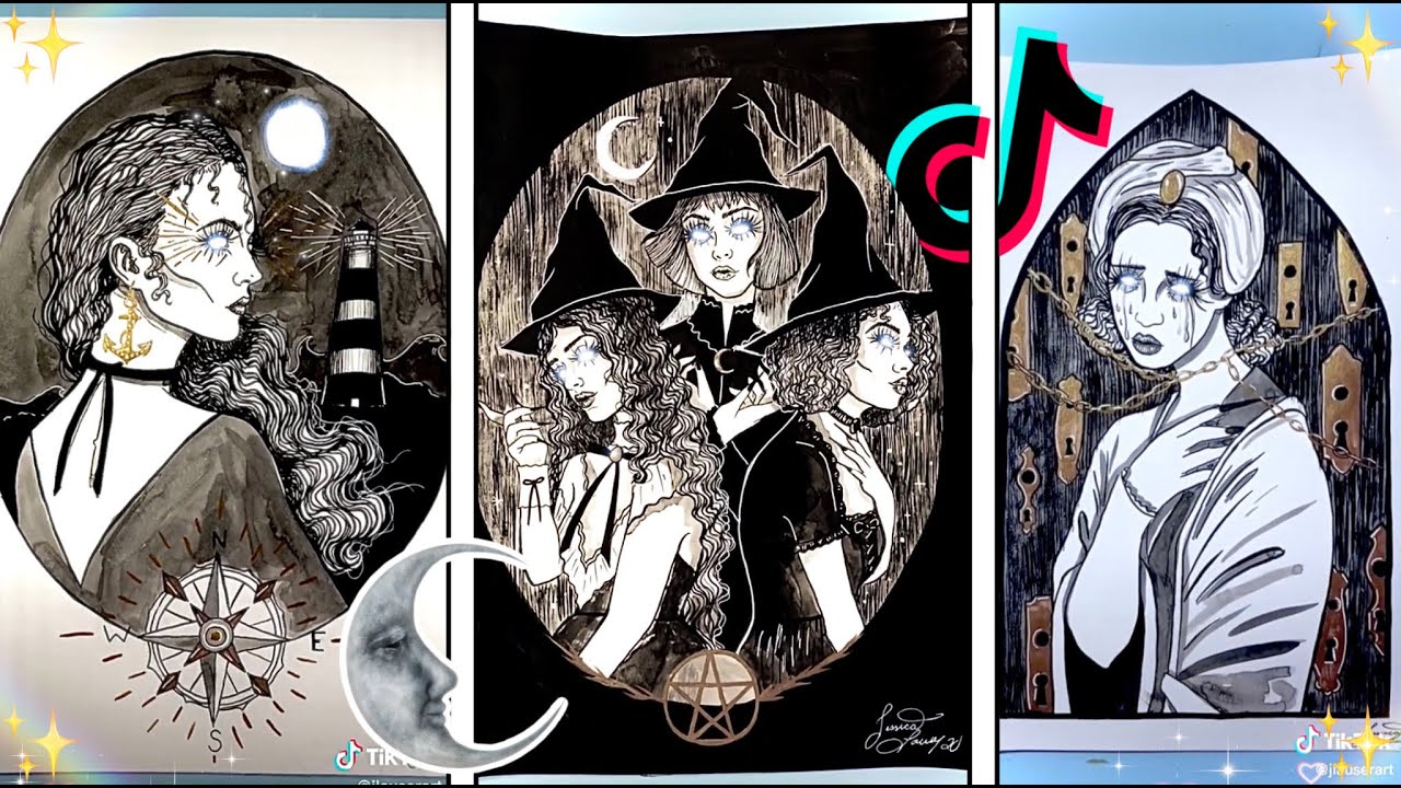 рџ ёрџ Folklore Art Tiktok Compilation That Is Spoopy Jlauserart Youtube