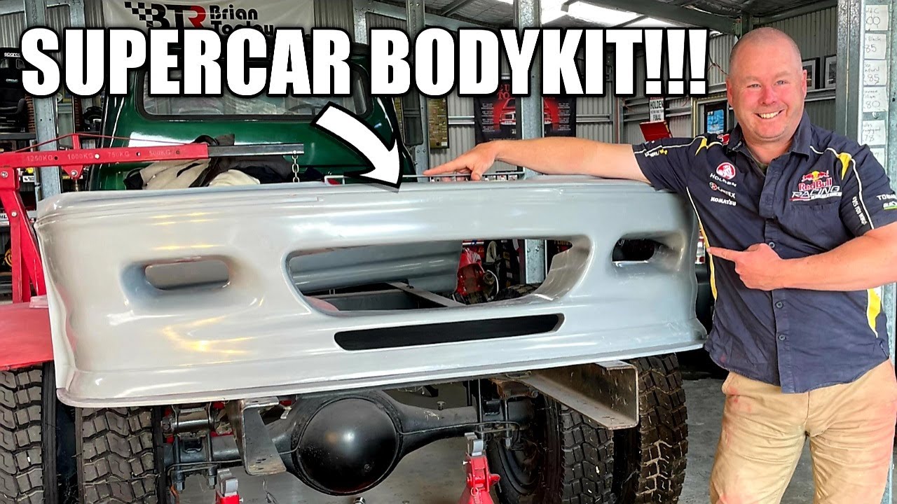 Vp Brock Commodore Tribute Build V8 Supercar Body Kit Has 51 Off