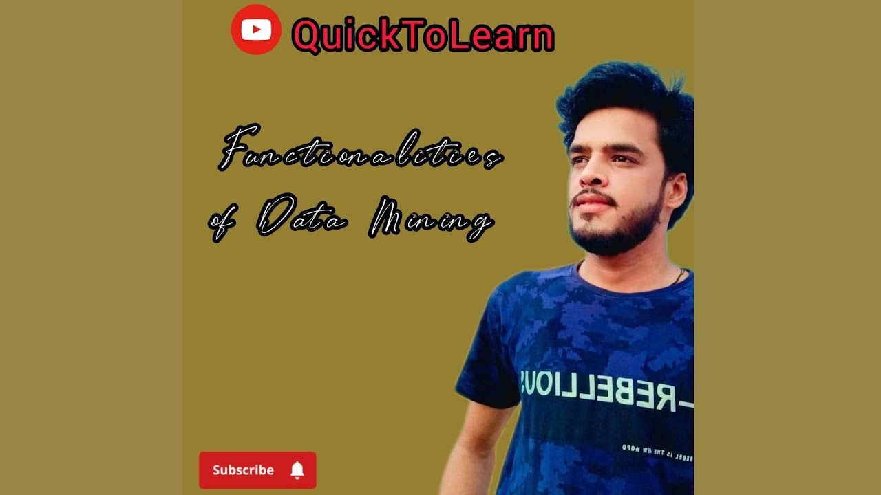 Functionalities Of Data Mining Youtube