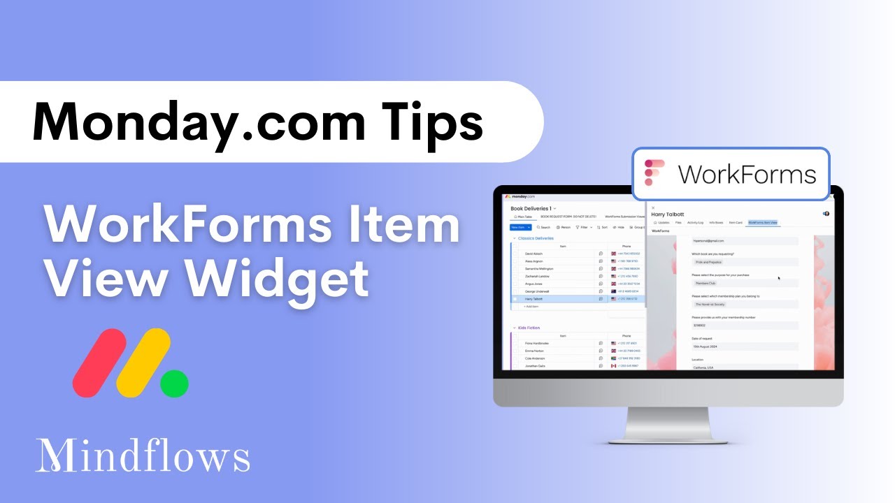 Unlock Efficiency With Monday Workforms Item View Widget Tips