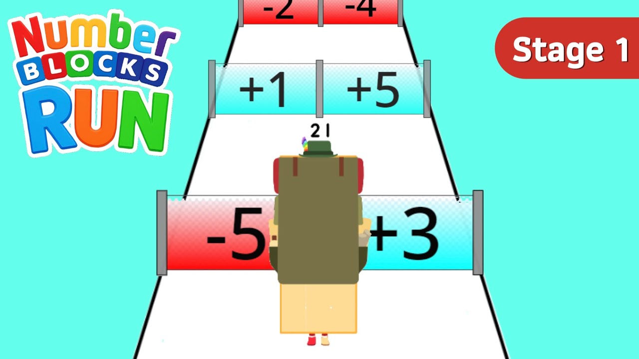 Numberblocks Run Stage1 Studying Math Youtube