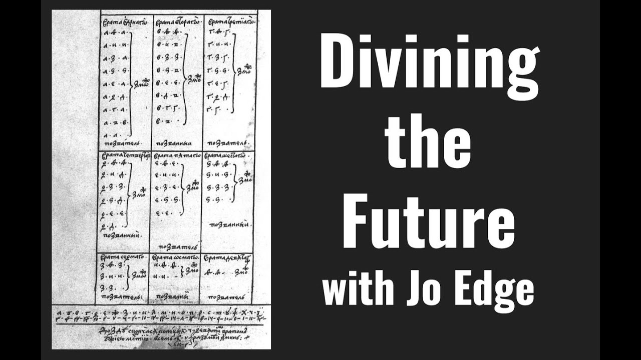Divining The Future With Jo Edge Youtube