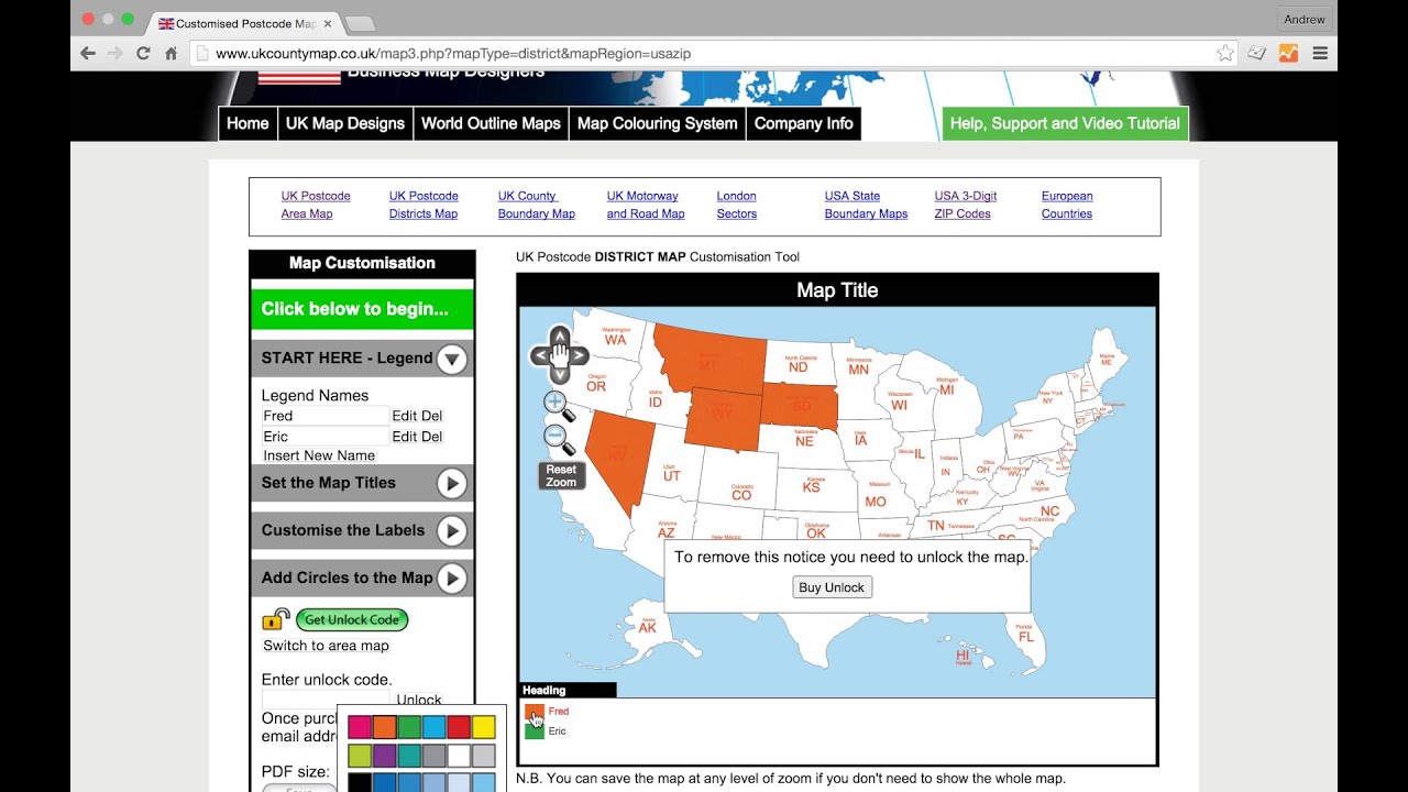 Usa 3 Digit Zip Code Map Customization Tutorial Youtube