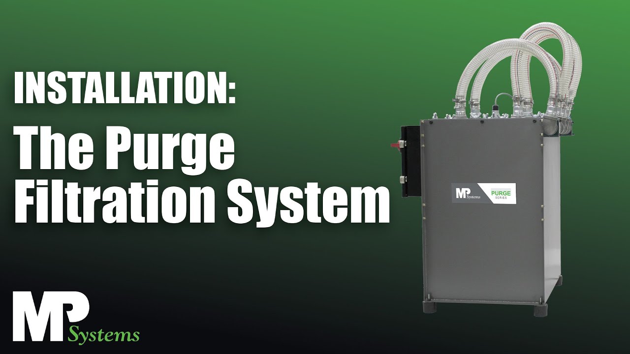 Purge Filtration System Installation Mp Systems Youtube