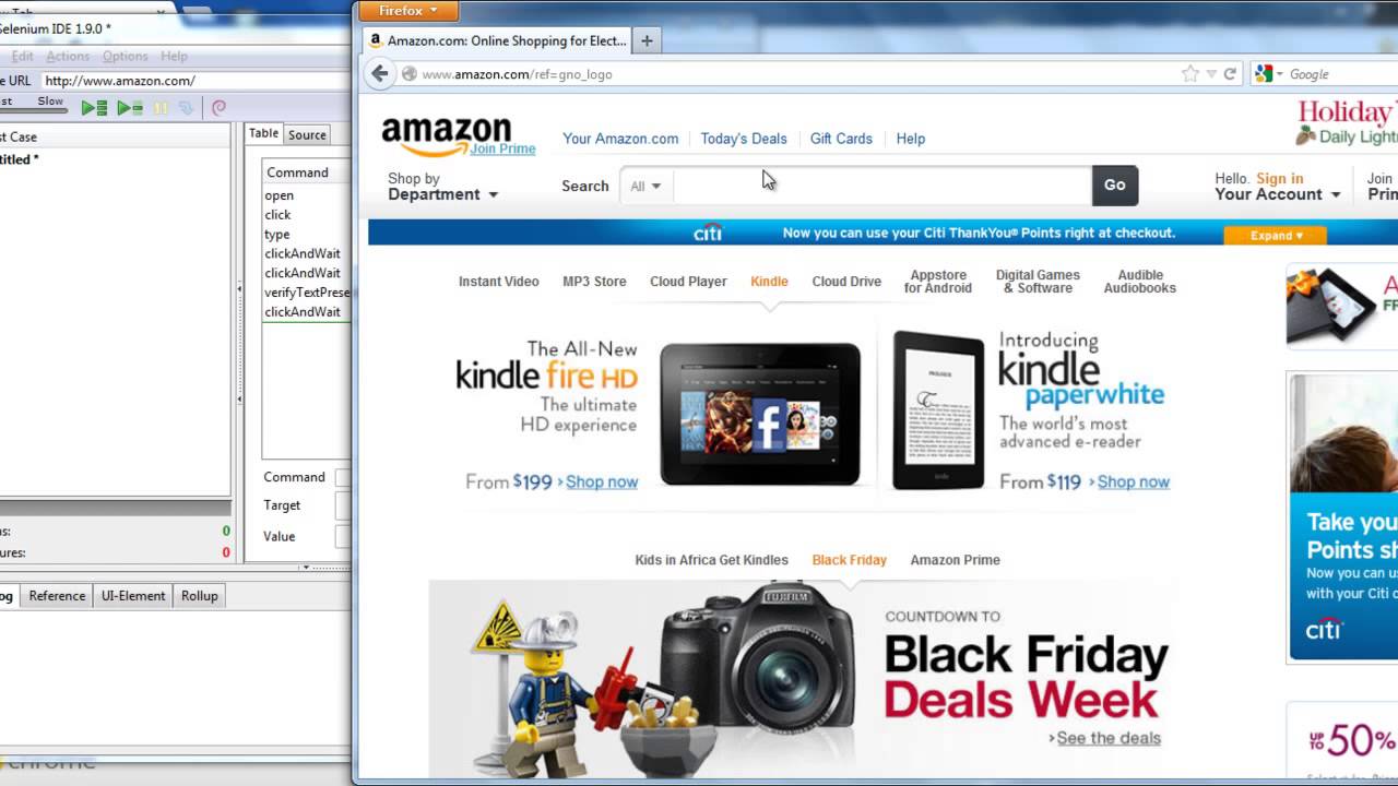 Selenium Ide Quick Walkthrough With Examples Youtube