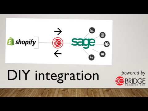 Diy Shopify To Sage Integration Youtube