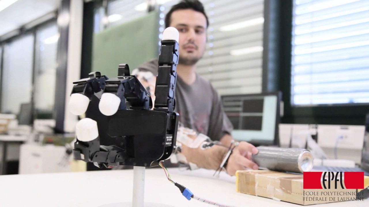 Teleoperation Of Robotic Hand Youtube