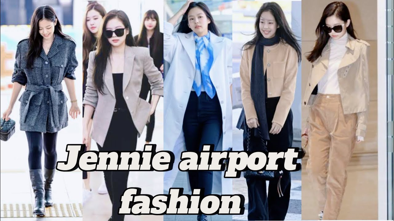 Blackpink Jennie Airport Fashion Watch Full Video ёяшгёяшнёядйёяе Youtube