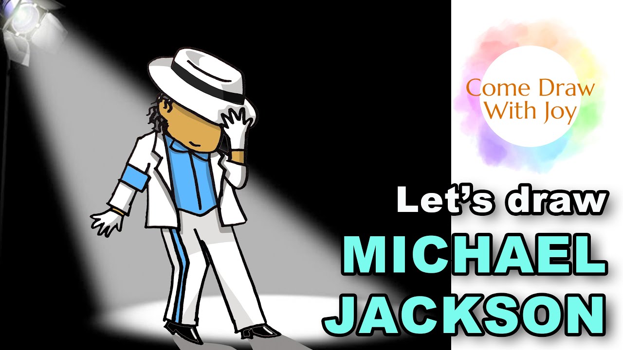 Michael Jackson Drawing Step By Step Easy Smooth Criminal Youtube