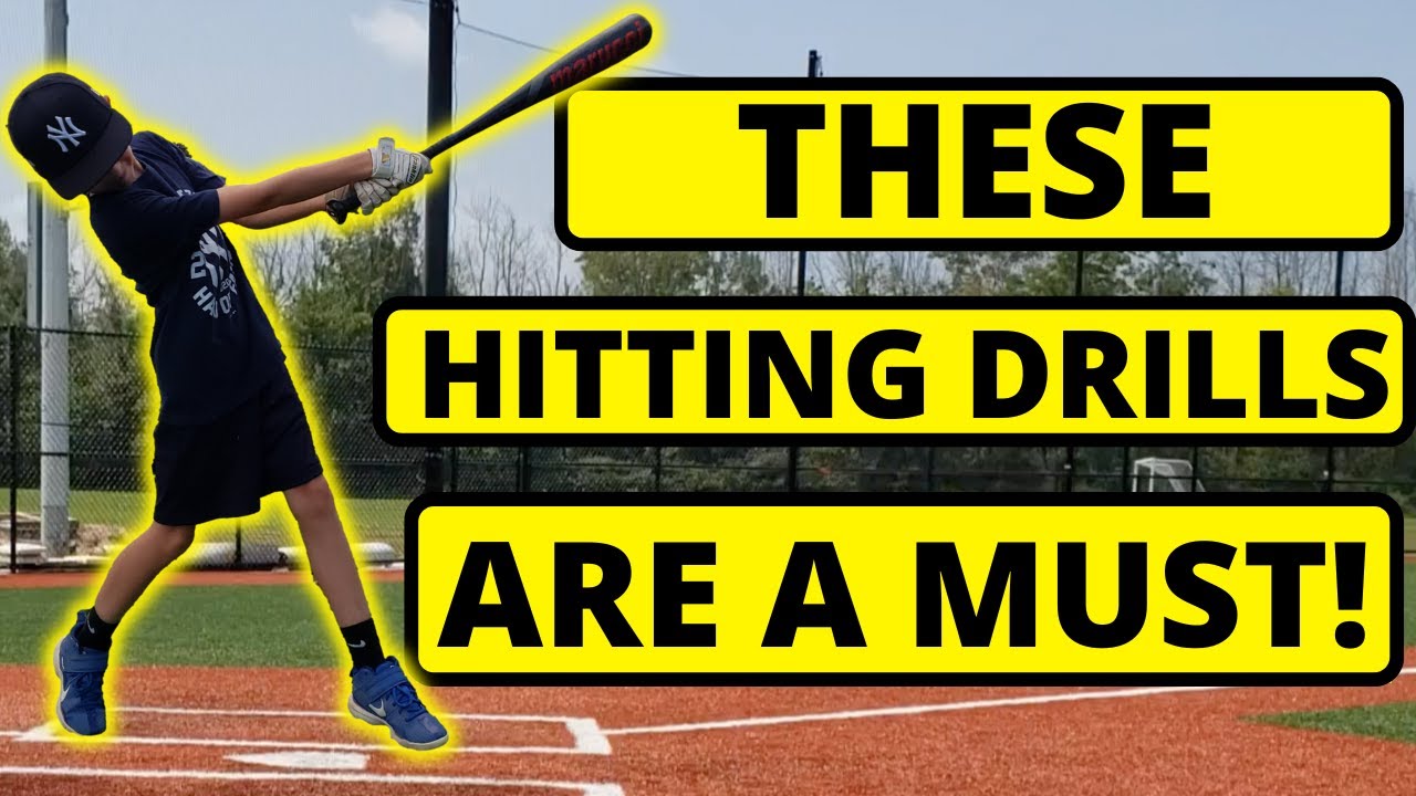 3 Best Baseball Hitting Drills For Youth Baseball Players Youtube