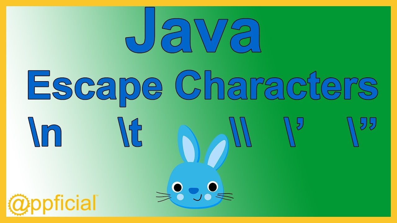 Escape Characters Quotes