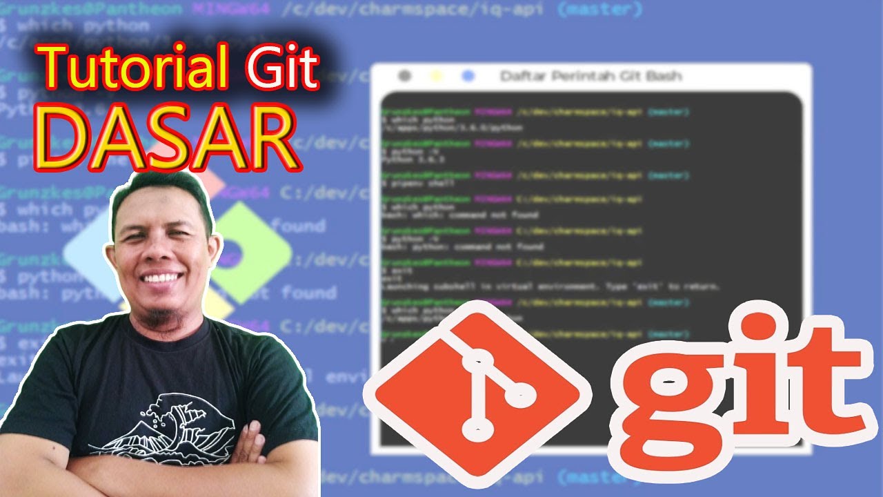 Belajar Git Dasar Git Bash Windows Tutorial For Beginners