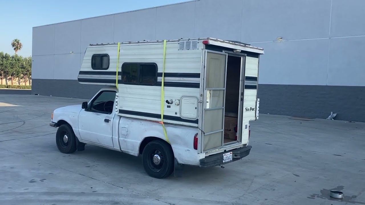 4 1993 Six Pack Truck Bed Camper Youtube