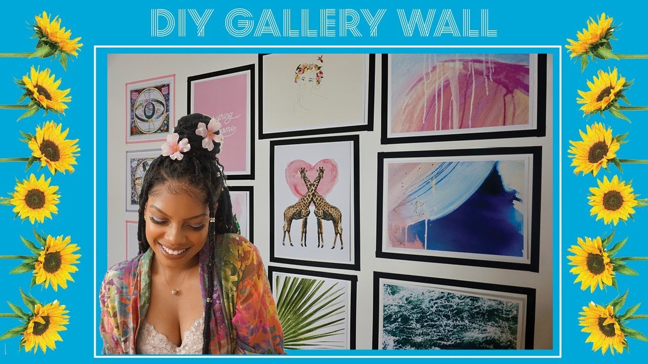 Diy Gallery Wall Youtube