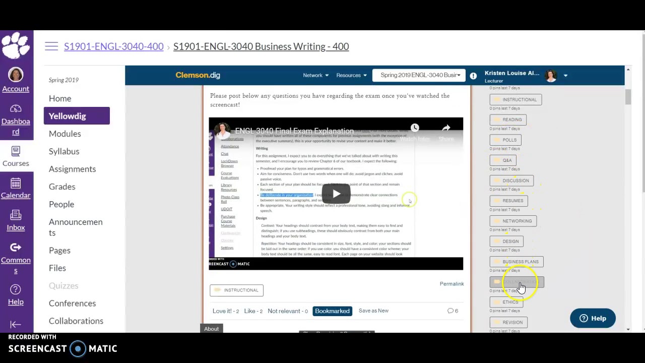 Yellowdig Tutorial Basics Youtube