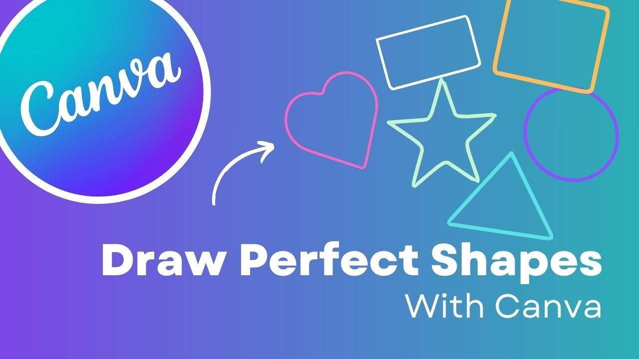Canva Tutorial Drawing Automatic Shapes Youtube