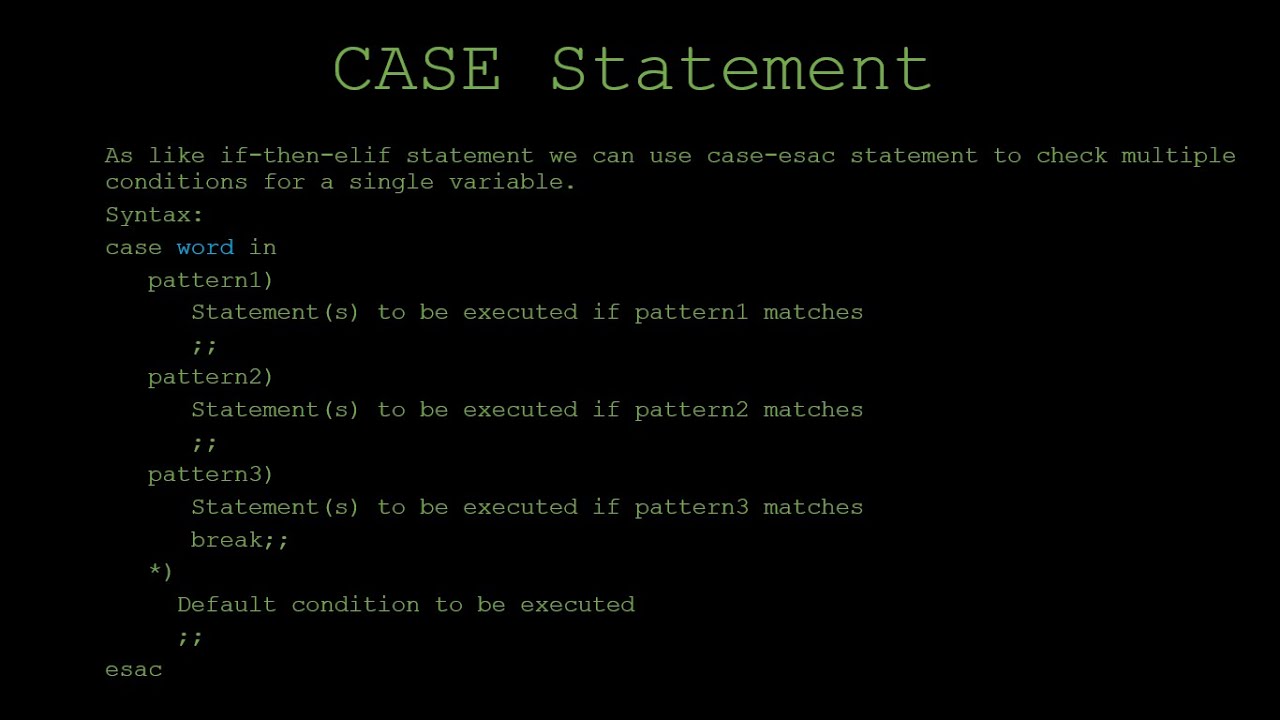 The Shell Scripting Tutorial Part 5 Youtube