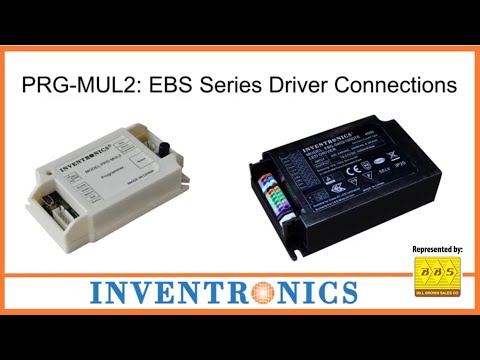 Prg Mul2 Ebs Series Driver Connections Youtube