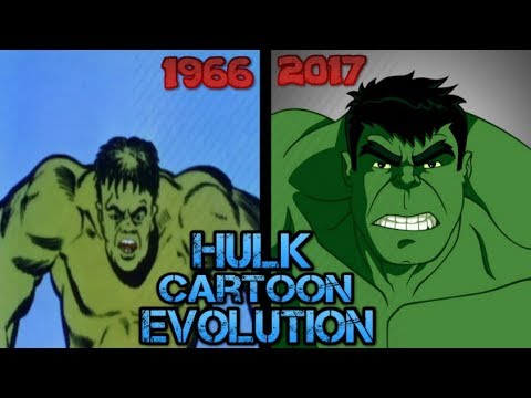 Hulk Cartoon Evolution 1996 2017 Youtube