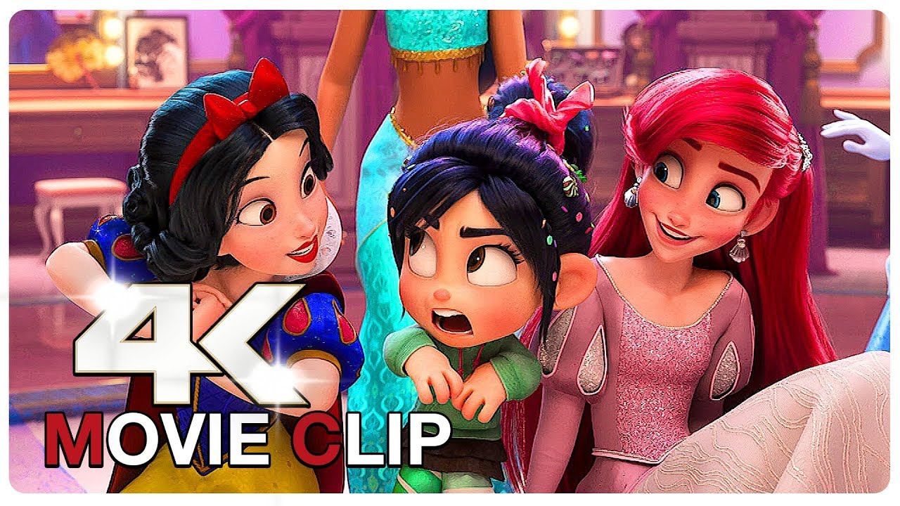 Full Disney Princesses Scene Best Scene From Wreck It Ralph 2 2018